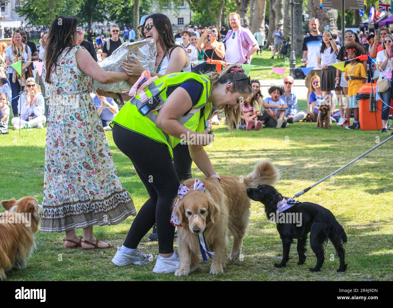 London, UK. 28th May, 2023. The Best Overall winner, Vodka the rescued ...