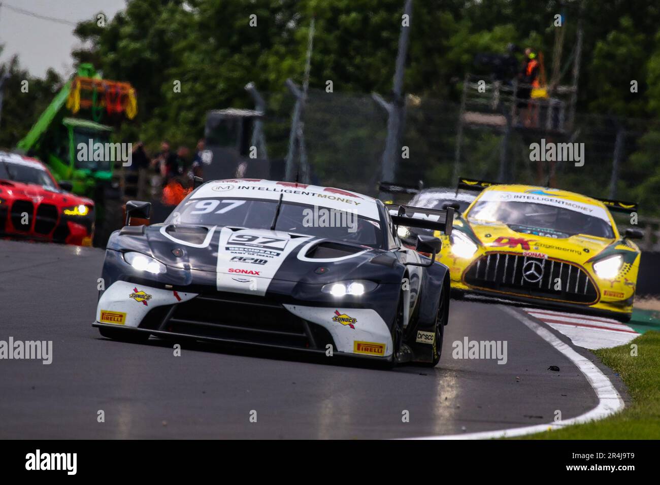 Donington Park circuit, Leicestershire. 28 May 2023. The #97 Beechdean ...