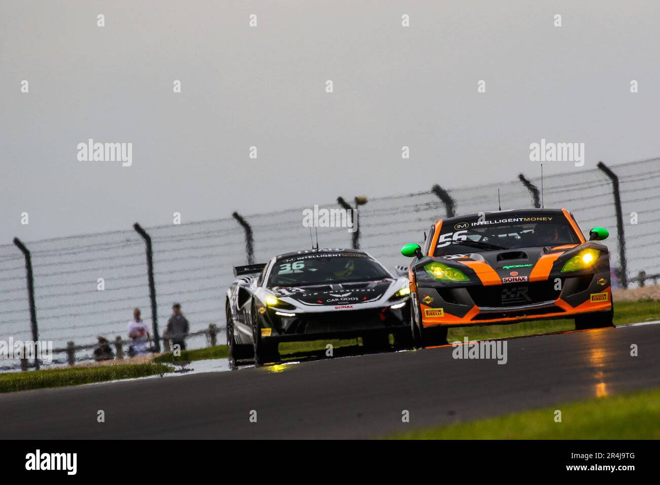 Donington Park circuit, Leicestershire. 28 May 2023. The #56 Raceway ...