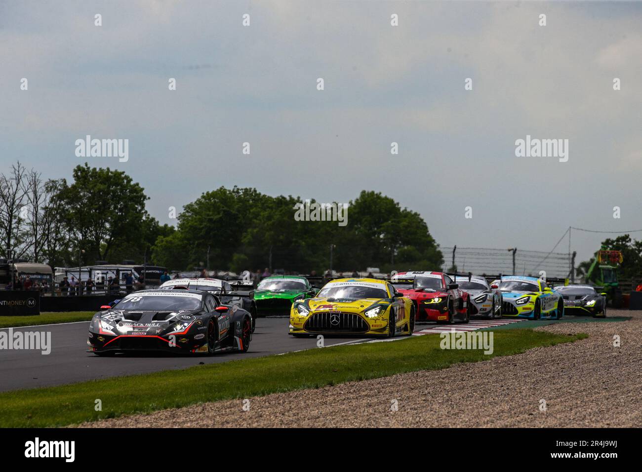 Donington Park circuit, Leicestershire. 28 May 2023. The #78 Barwell ...