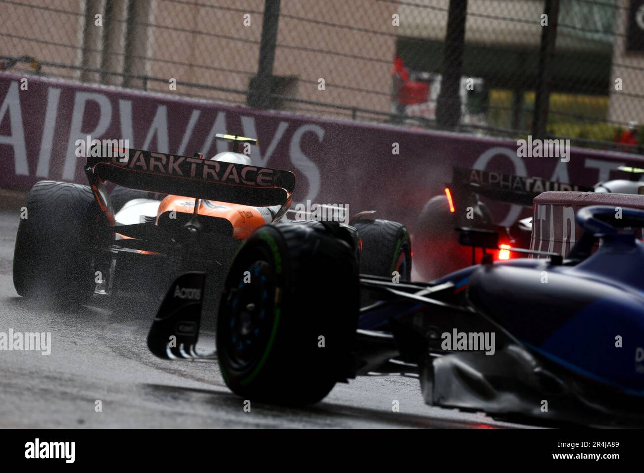 Monte Carlo, Monaco. 28th May, 2023. Lando Norris (GBR) McLaren MCL60. Formula 1 World ...