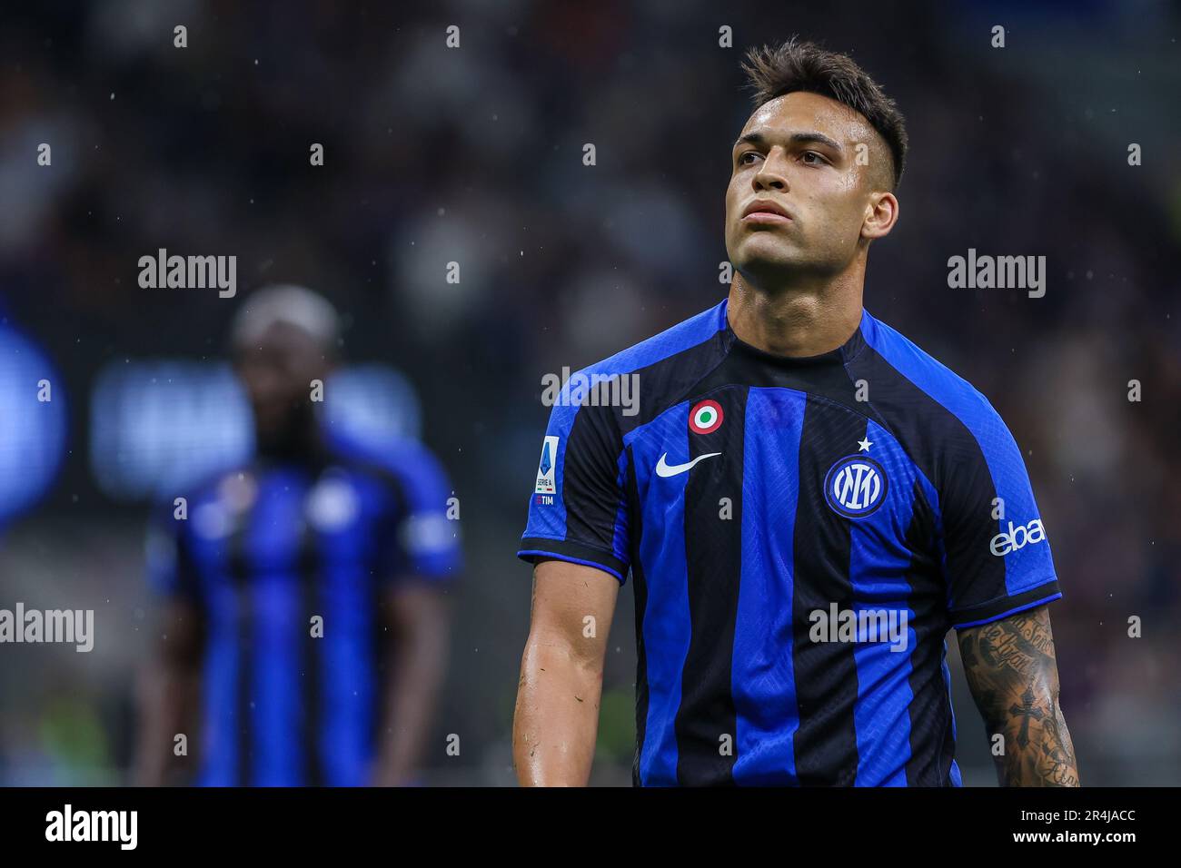 Lautaro Martinez of FC Internazionale reacts during Serie A 2022/23 ...