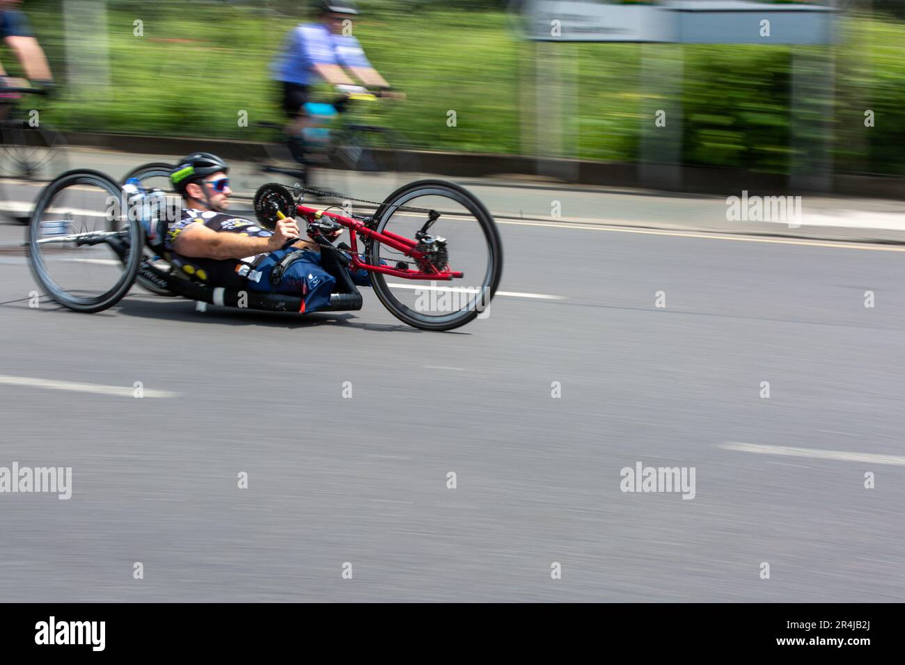 Ongar, Essex, UK. 28th May, 2023. Ford RideLondon 100 route will head ...