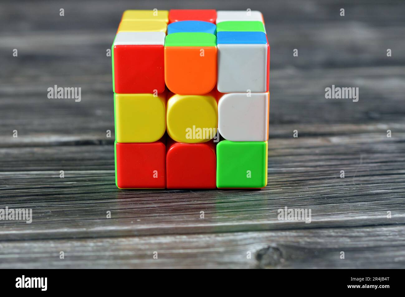 The Rubiks Cube Combination Puzzle Speed Magic Puzzle Cube Each Of