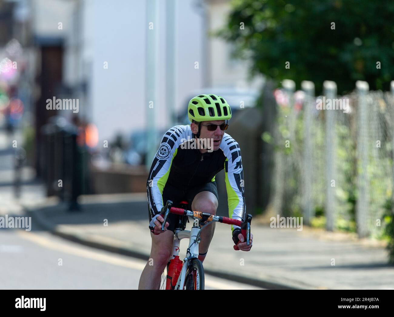 Ongar, Essex, UK. 28th May, 2023. Ford RideLondon 100 route will head ...