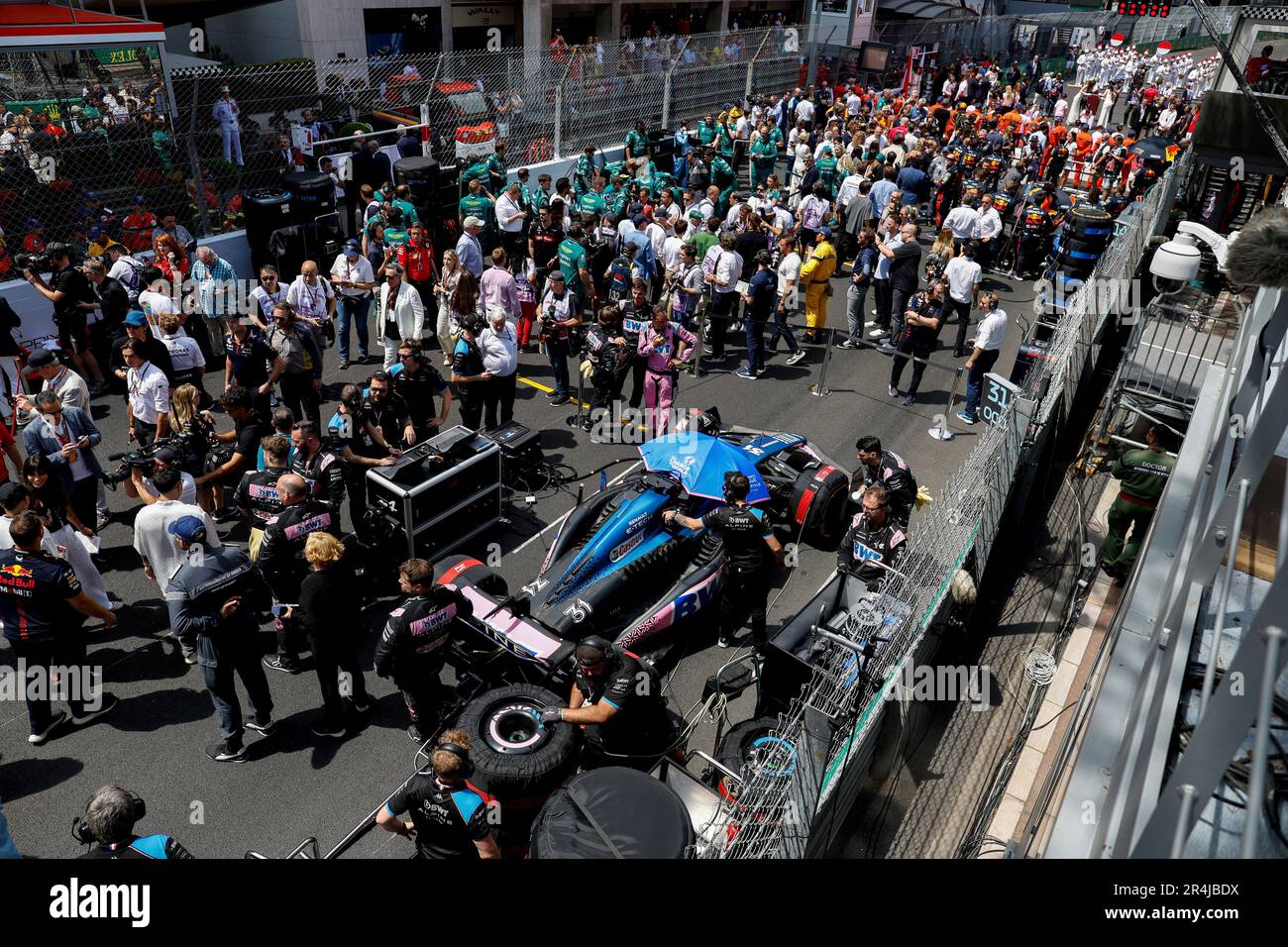 Monte-Carlo, Monaco. 28th May, 2023. Starting grid, F1 Grand Prix of ...