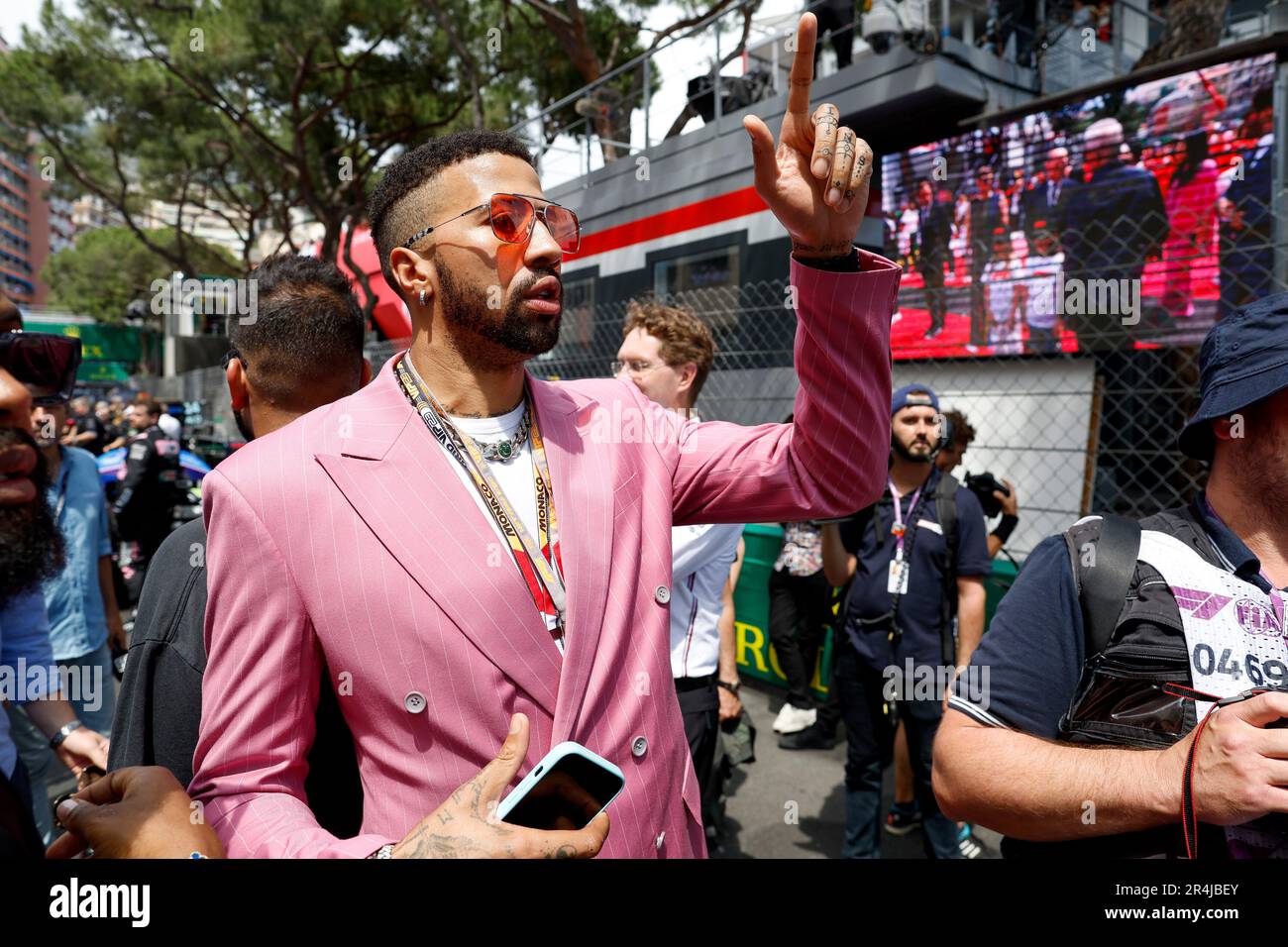 Monte-Carlo, Monaco. 28th May, 2023. David Alaba, F1 Grand Prix of ...