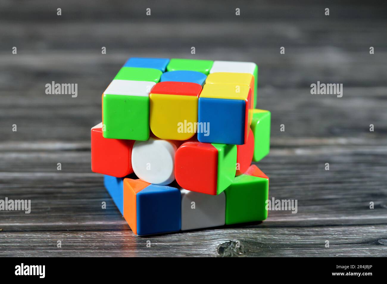 The Rubik's Cube, combination puzzle, speed magic puzzle cube, each of ...