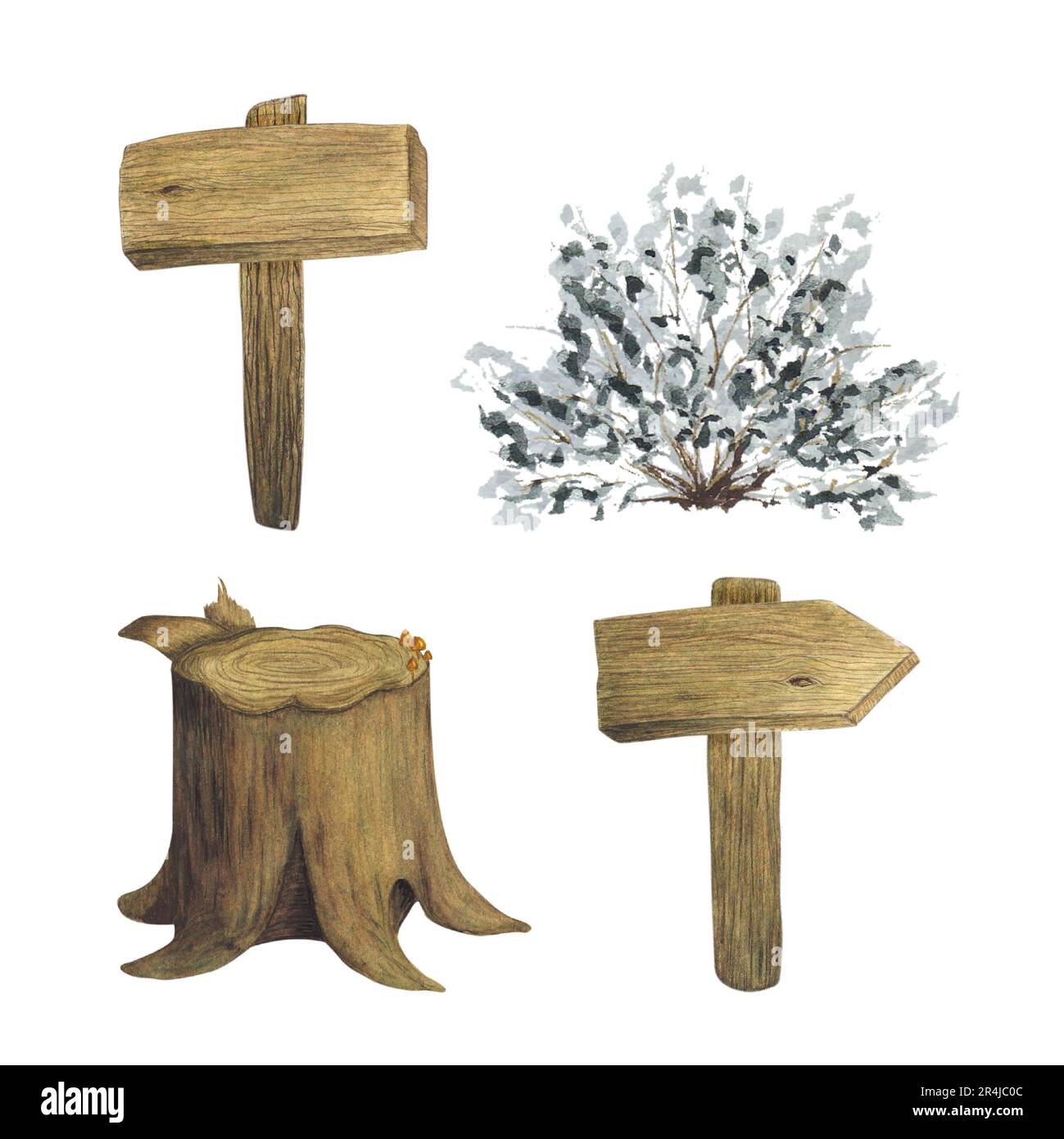 Hand painted on wood Cut Out Stock Images & Pictures - Alamy