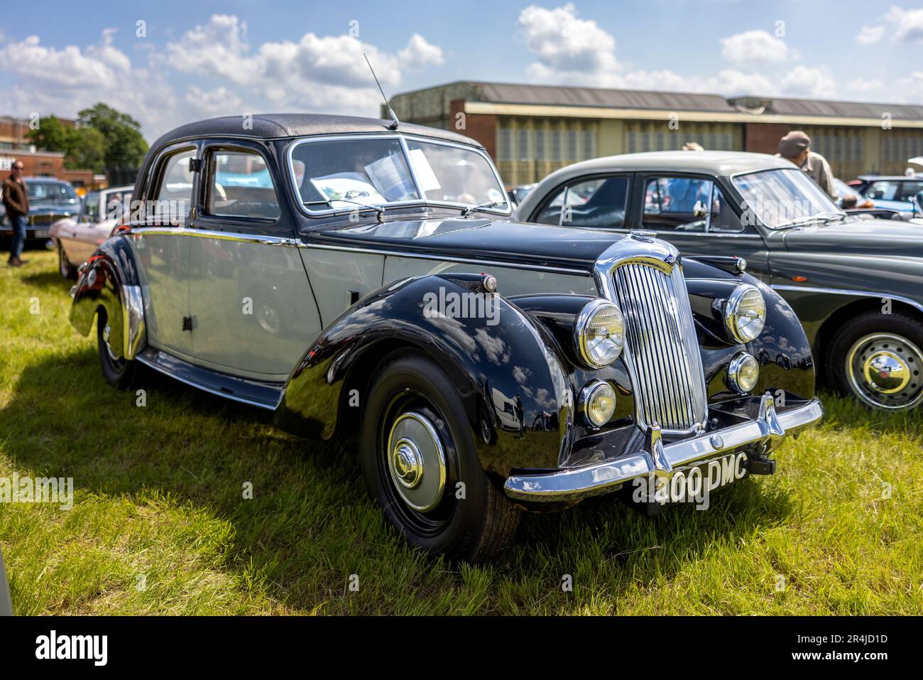 1954 Riley RME, on display at the Abingdon Air & Country Show on the ...
