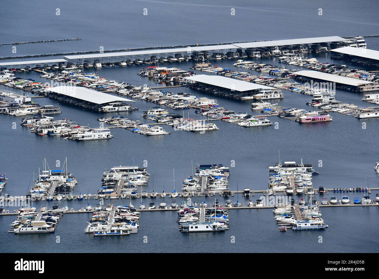ship port, Colorado River, Hoover Dam, Nevada and Arizona, USA, North ...