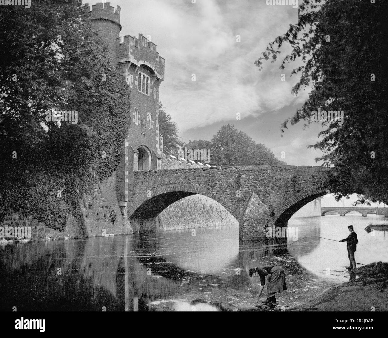 Barbican antrim castle Black and White Stock Photos & Images - Alamy