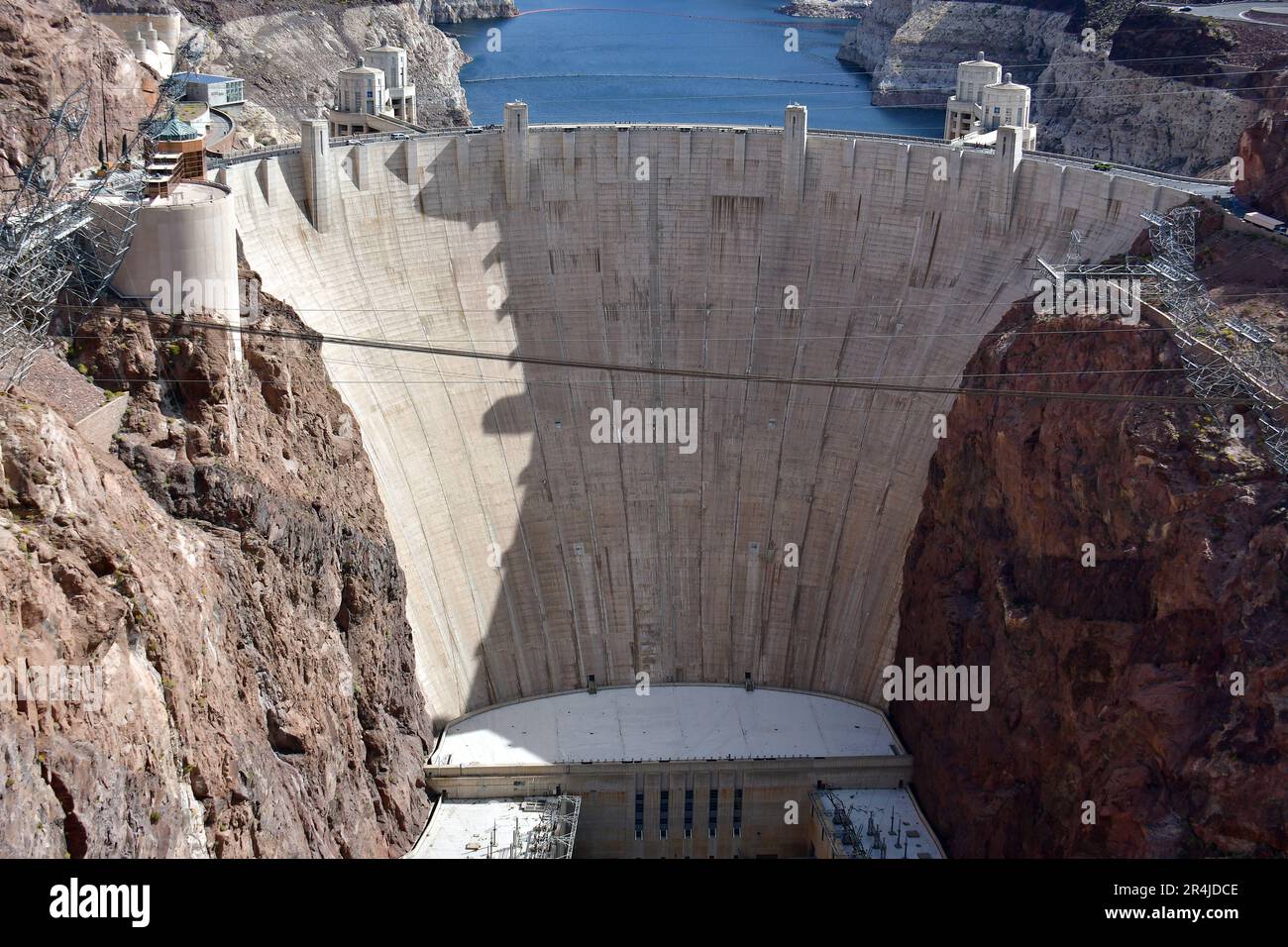Hoover Dam, Nevada and Arizona, USA, North America, U.S. National ...
