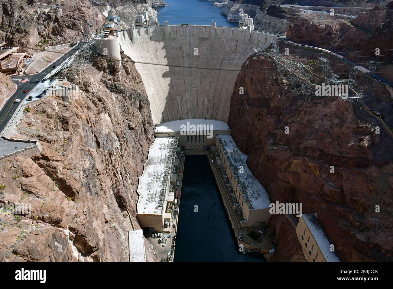 Hoover Dam, Nevada and Arizona, USA, North America, U.S. National ...