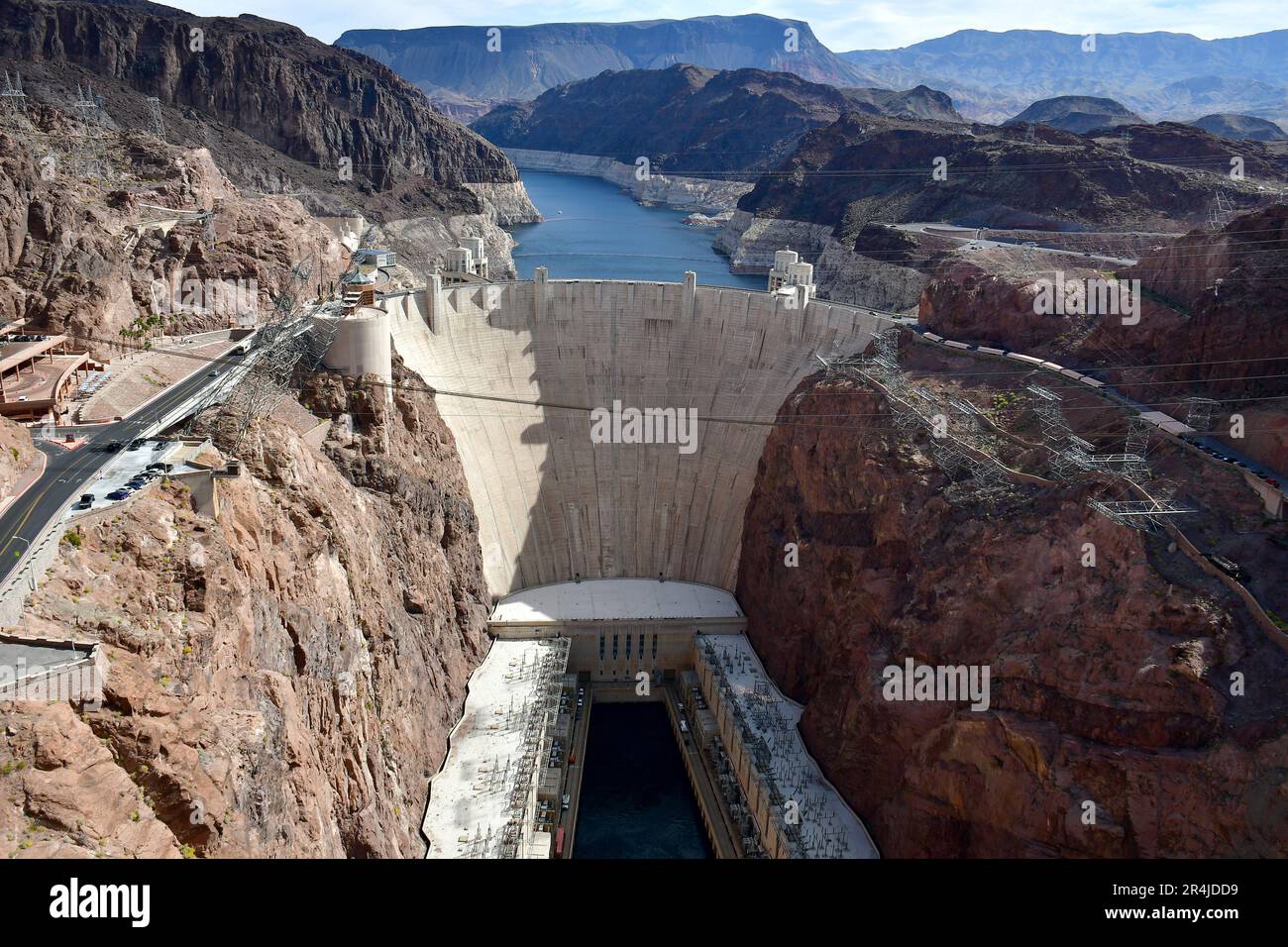 Hoover Dam, Nevada and Arizona, USA, North America, U.S. National ...