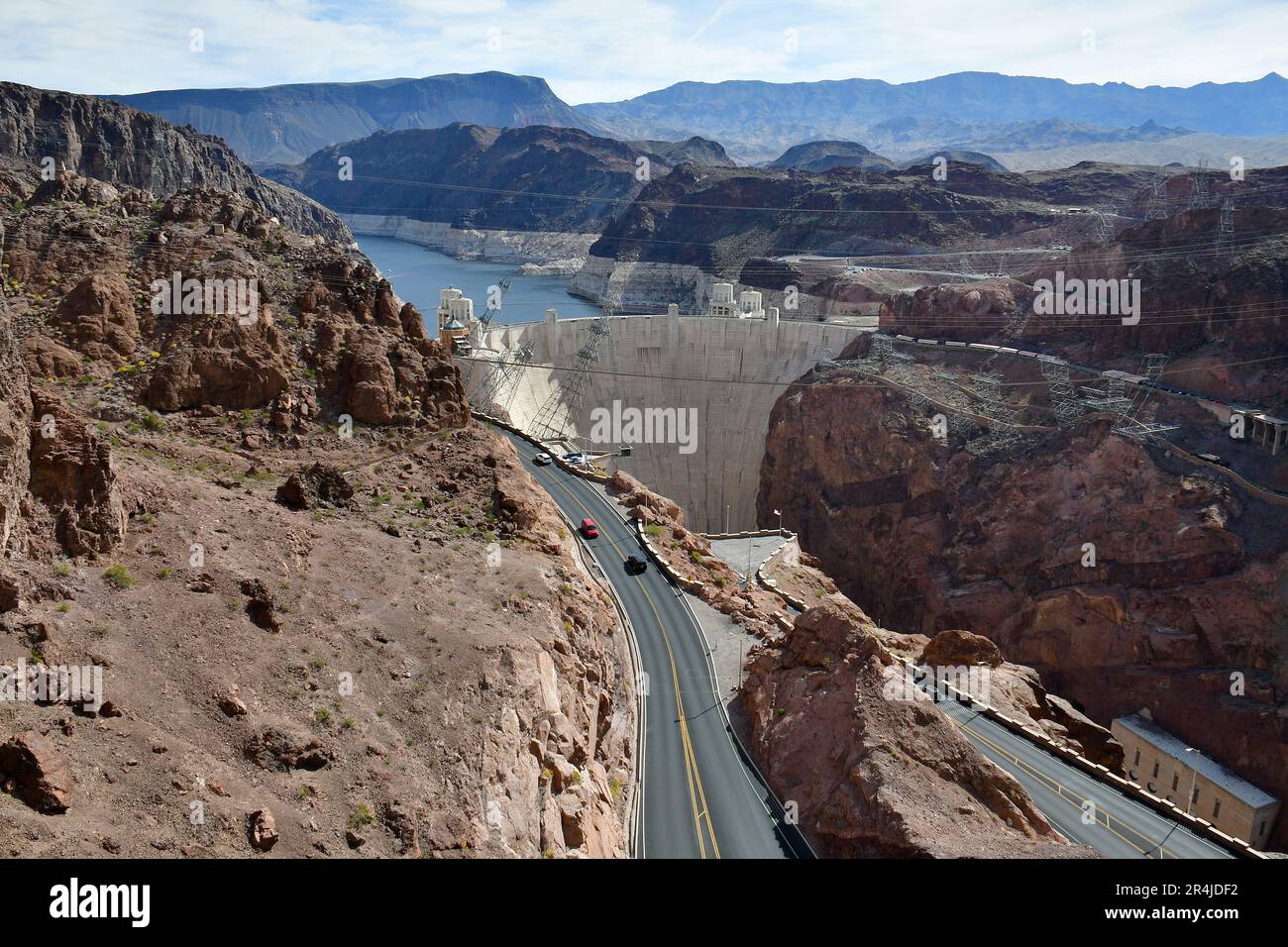 Hoover Dam, Nevada and Arizona, USA, North America, U.S. National ...