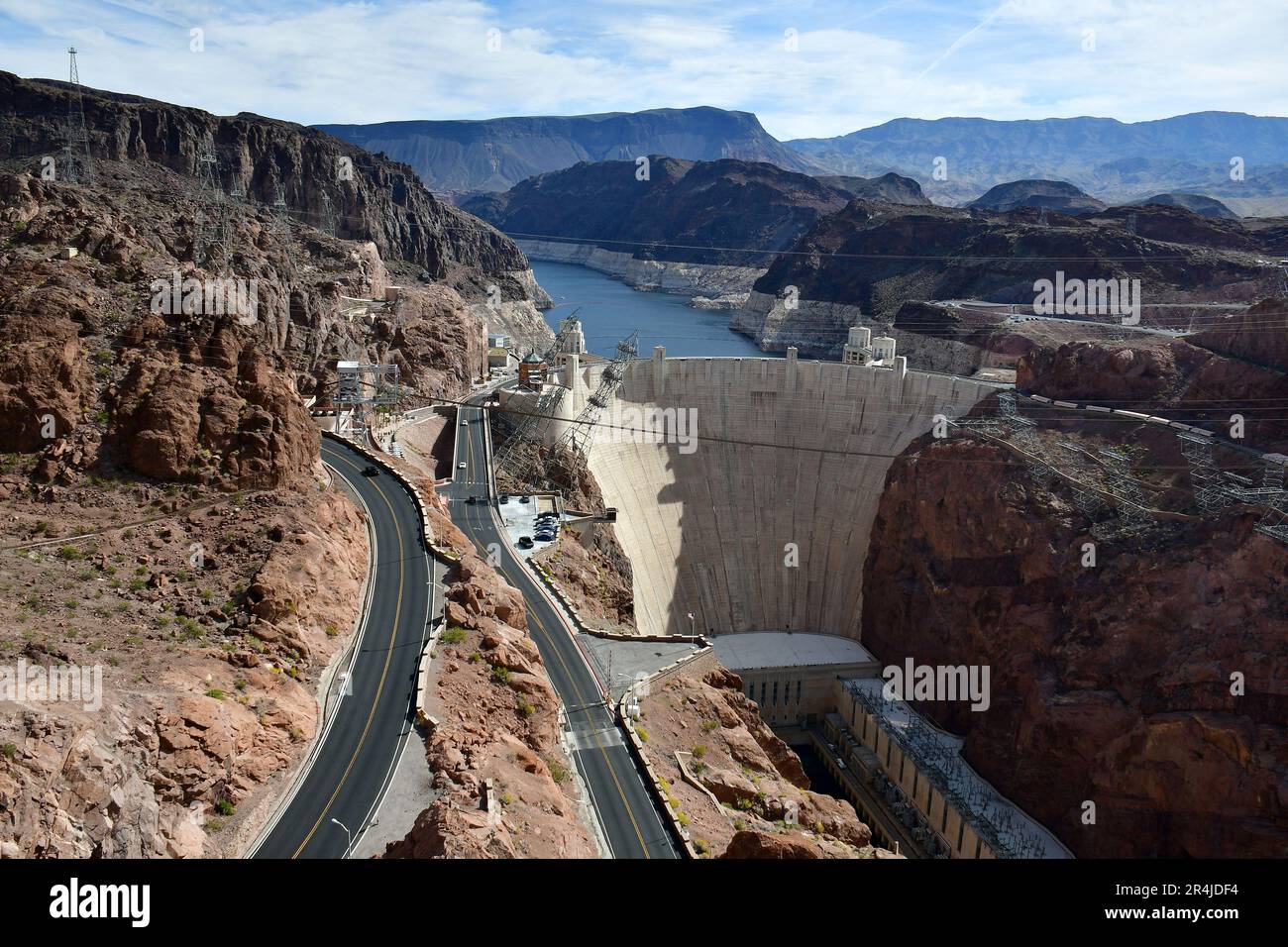 Hoover Dam, Nevada and Arizona, USA, North America, U.S. National ...