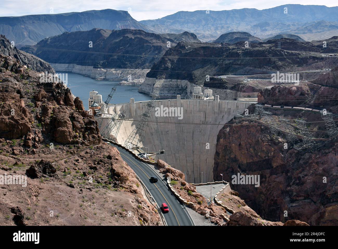 Hoover Dam, Nevada and Arizona, USA, North America, U.S. National ...