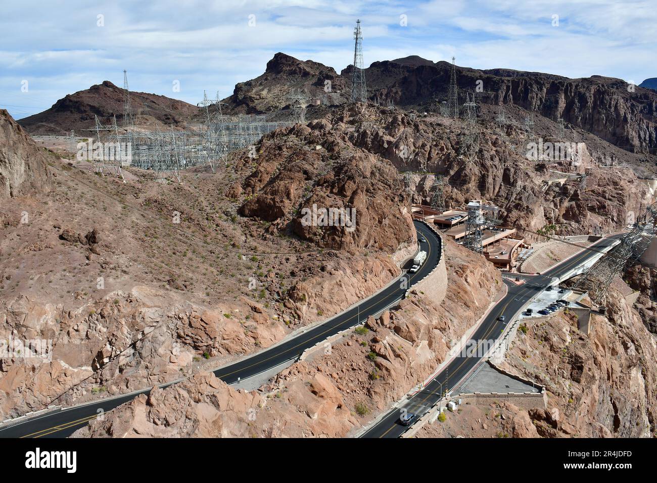 Hoover Dam, Nevada and Arizona, USA, North America, U.S. National ...