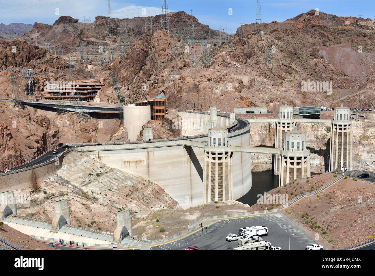 Hoover Dam, Nevada and Arizona, USA, North America, U.S. National ...