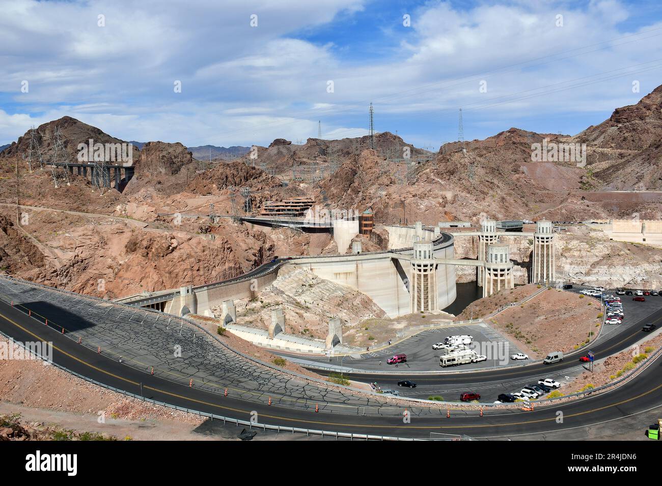 Hoover Dam, Nevada and Arizona, USA, North America, U.S. National ...