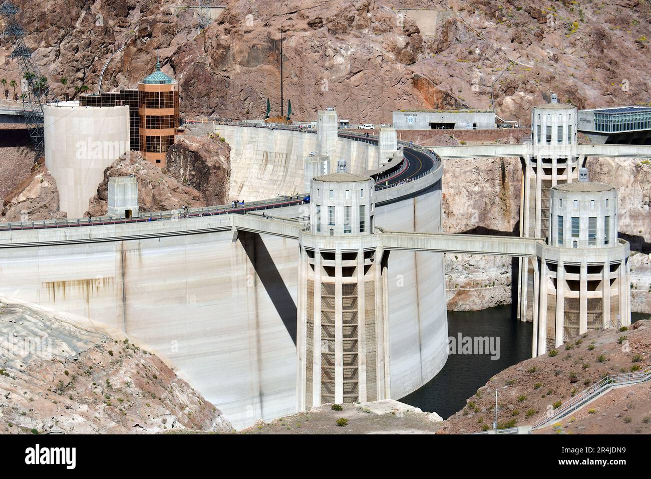 Hoover Dam, Nevada and Arizona, USA, North America, U.S. National ...