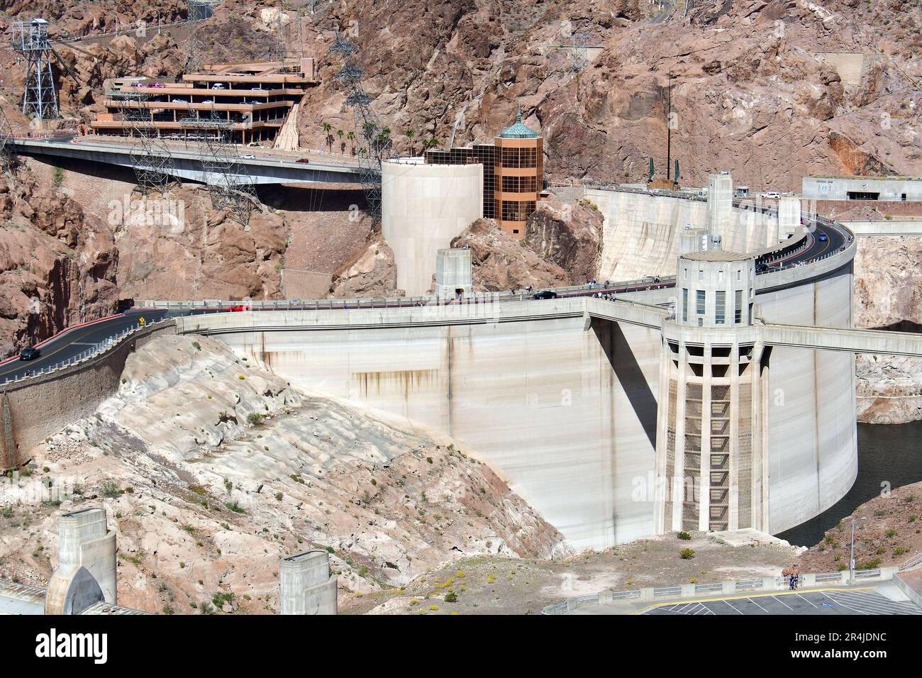 Hoover Dam, Nevada and Arizona, USA, North America, U.S. National ...