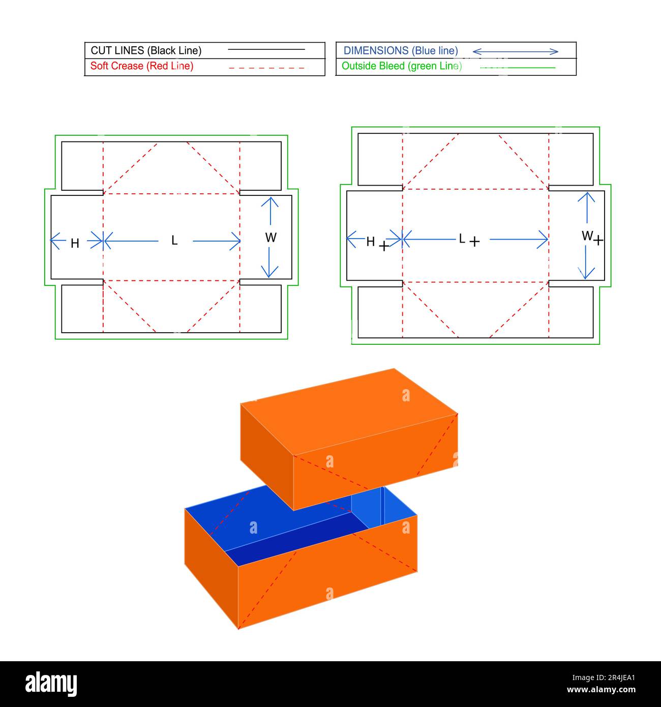 Corrugated standard carton CFEFCO303 box, cardboard carton box, corrugated gift box with 3D ...