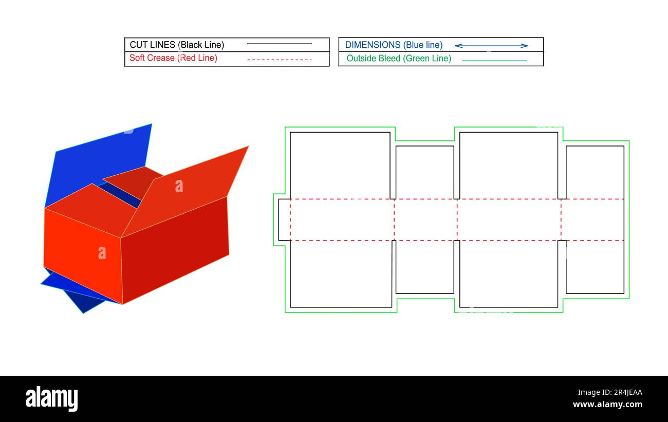 Corrugated box styles, corrugated shipping box, colour editable and ...