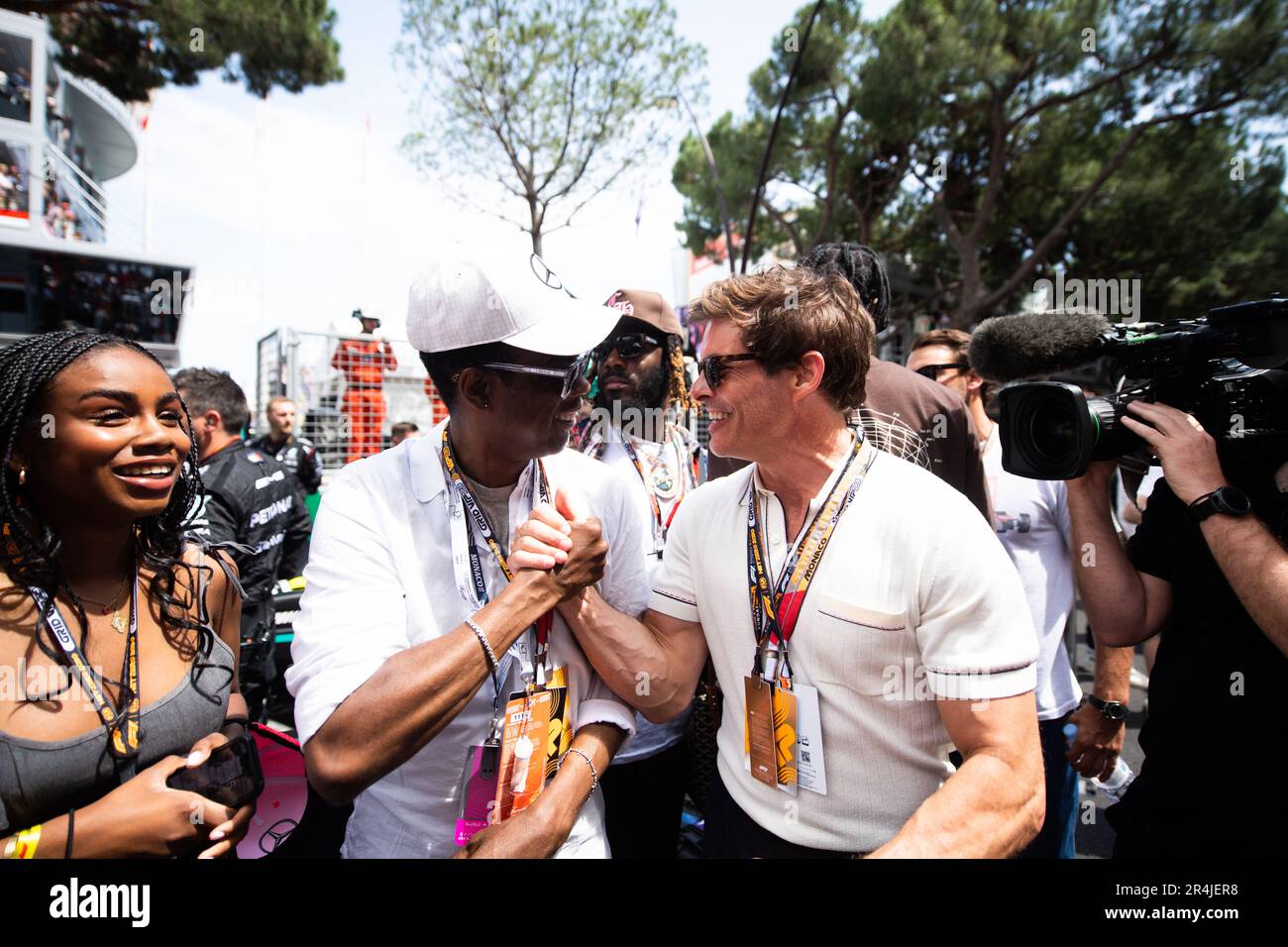 Monaco, Monte Carlo. 28th May, 2023. (L to R): Chris Rock (USA ...