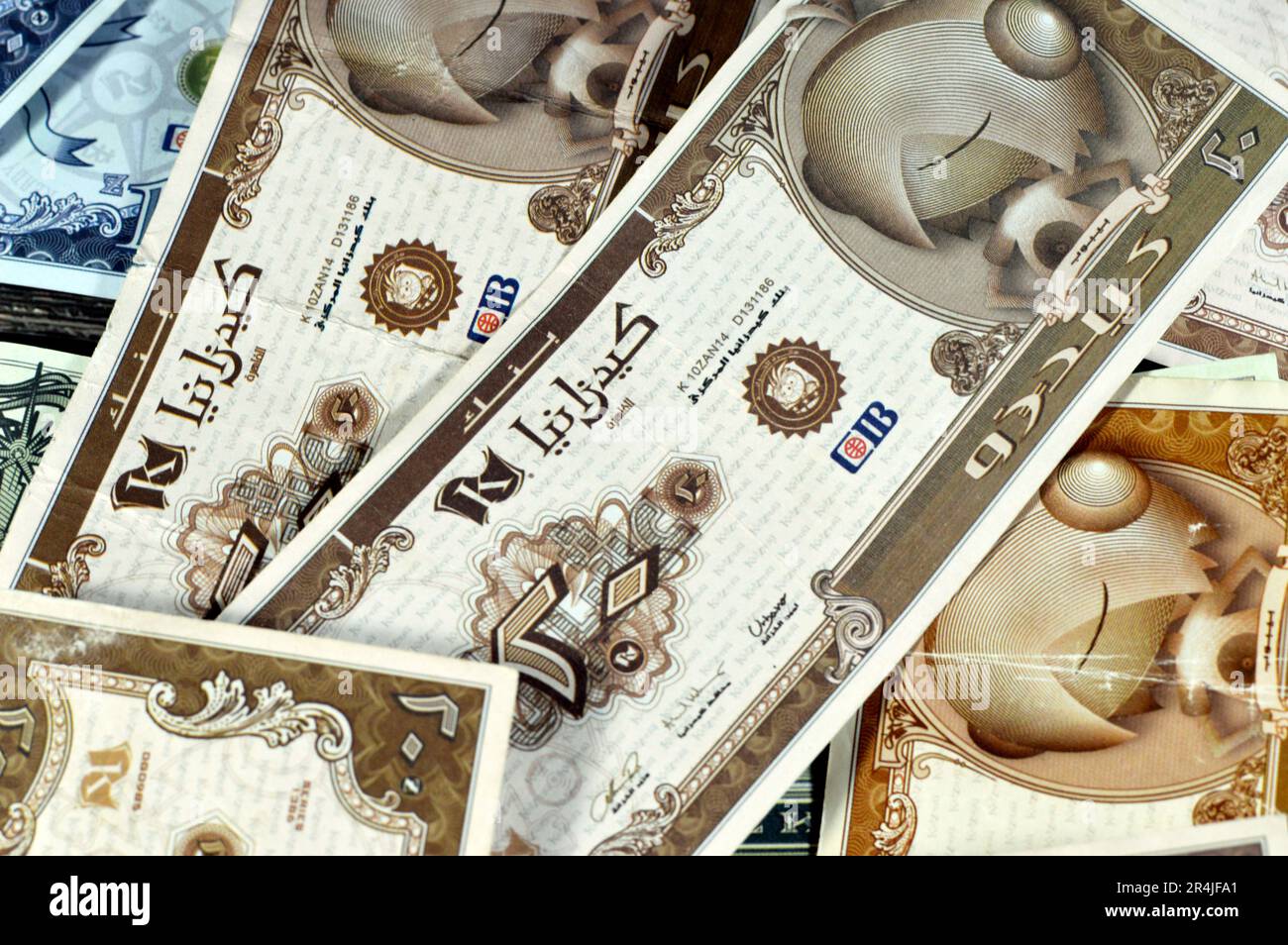 Cairo, Egypt, May 26 2023: KidZos money, currency of KidZania, a ...