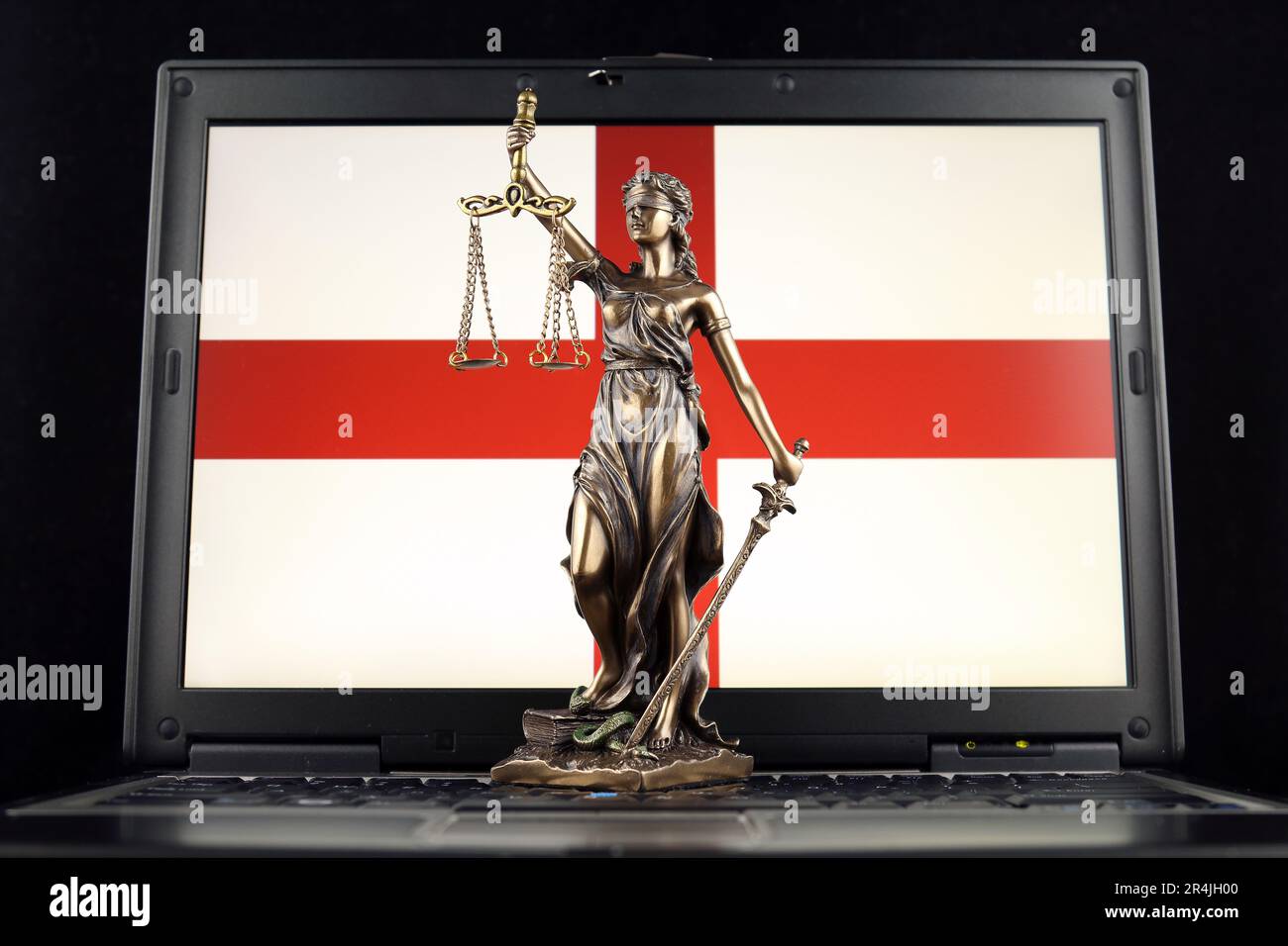 British justice symbol hi-res stock photography and images - Alamy