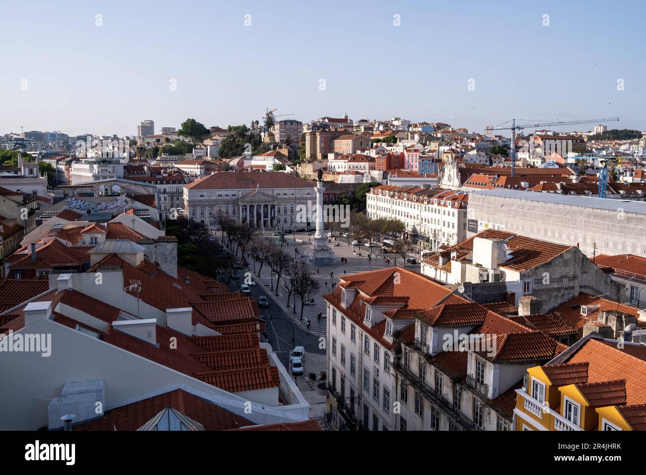 Portugal, Lisbon, 2022-04-29. Tourism and daily life in the streets of ...