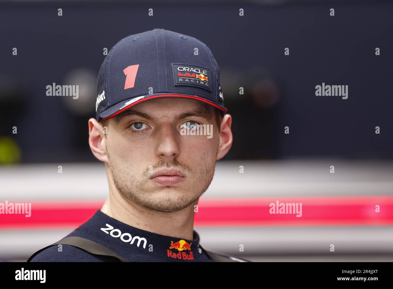 VERSTAPPEN Max (ned), Red Bull Racing RB19, portrait during the Formula 1 Grand Prix de Monaco ...