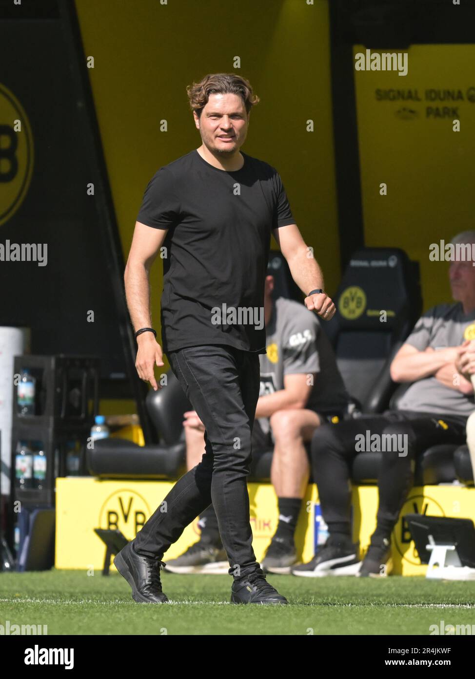DORTMUND - Borussia Dortmund trainer, coach Edin Terzic during the ...