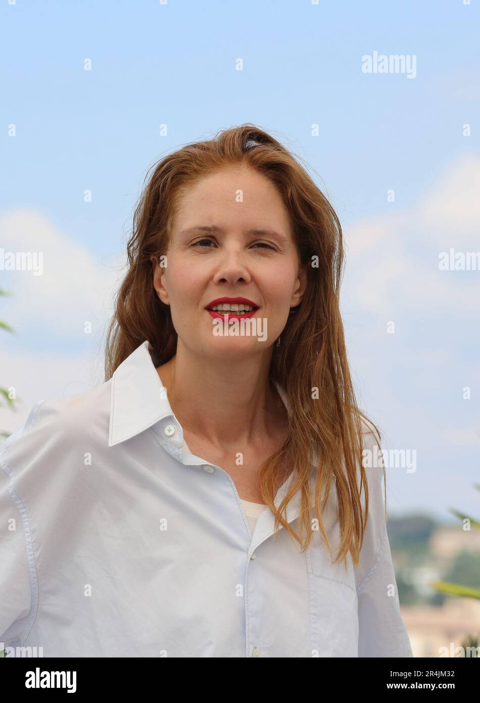 Cannes, France, 22nd May, 2023. Director Justine Triet at the photo ...