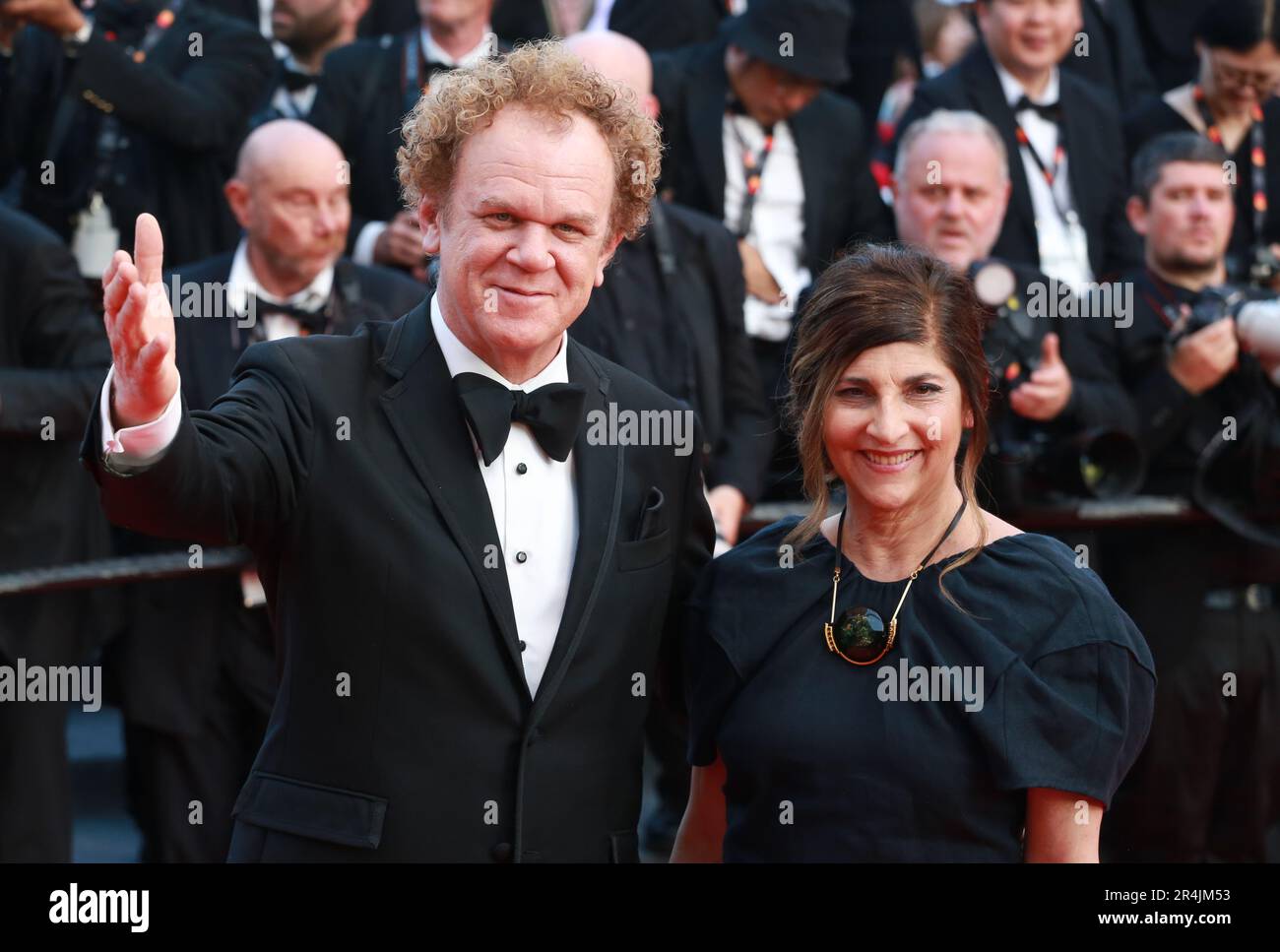 Cannes, France, 27th May, 2023. John C. Reilly and Alison Dickey ...