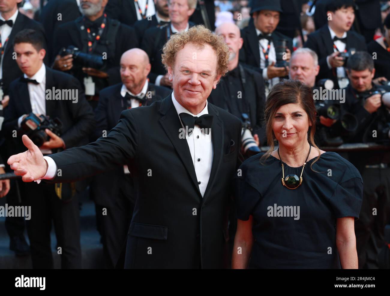 Cannes, France, 27th May, 2023. John C. Reilly and Alison Dickey ...