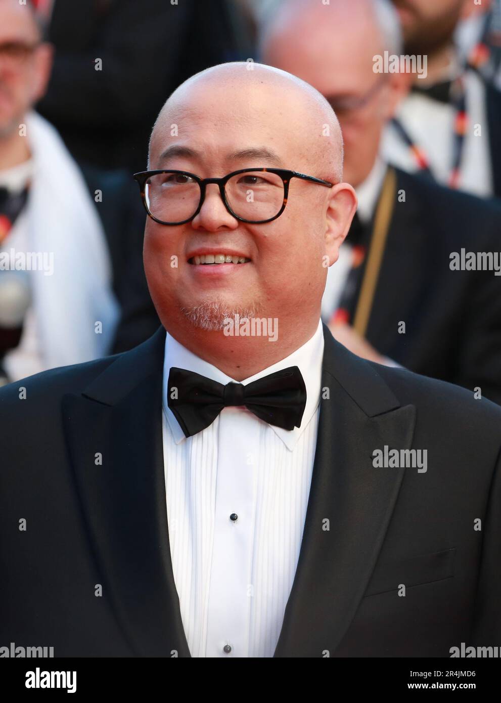 Cannes, France, 27th May, 2023. Director Peter Sohn arriving on the red ...