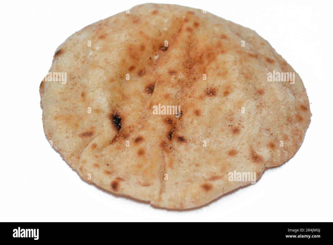 Traditional Egyptian flat bread with wheat bran and flour, regular Aish ...