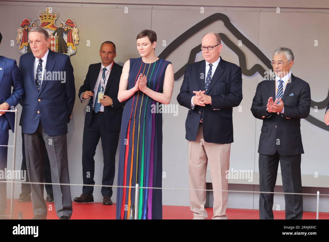 Michel boeri and the prince albert ii of monaco hi-res stock ...
