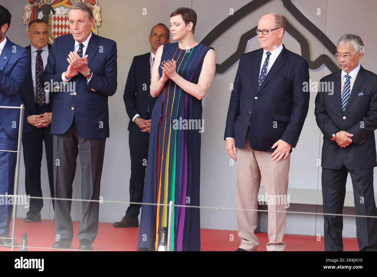 Michel boeri and the prince albert ii of monaco hi-res stock ...