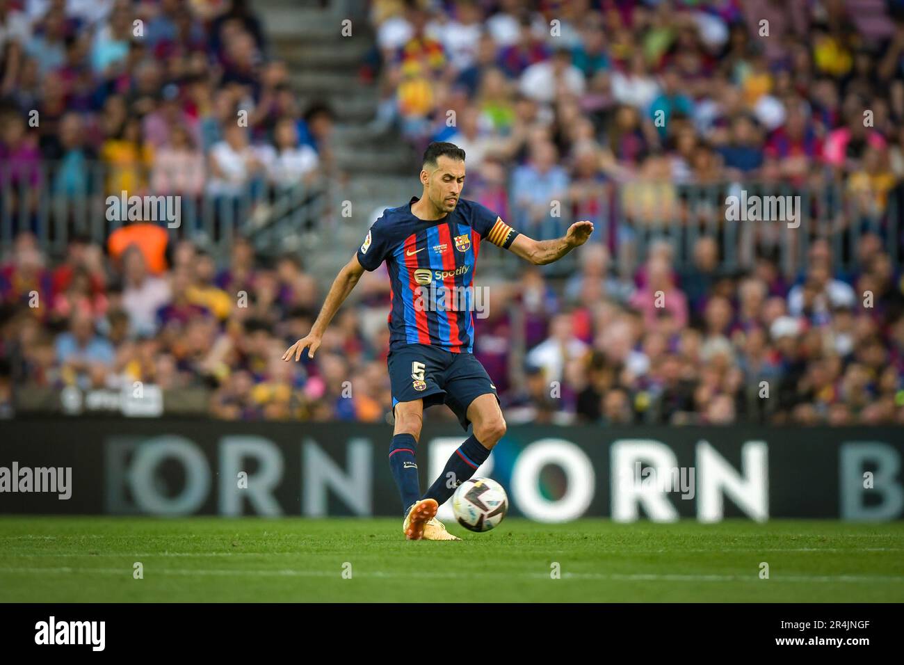 Barcelona, Spain. 28th May, 2023. Sergio Busquets (FC Barcelona) during ...