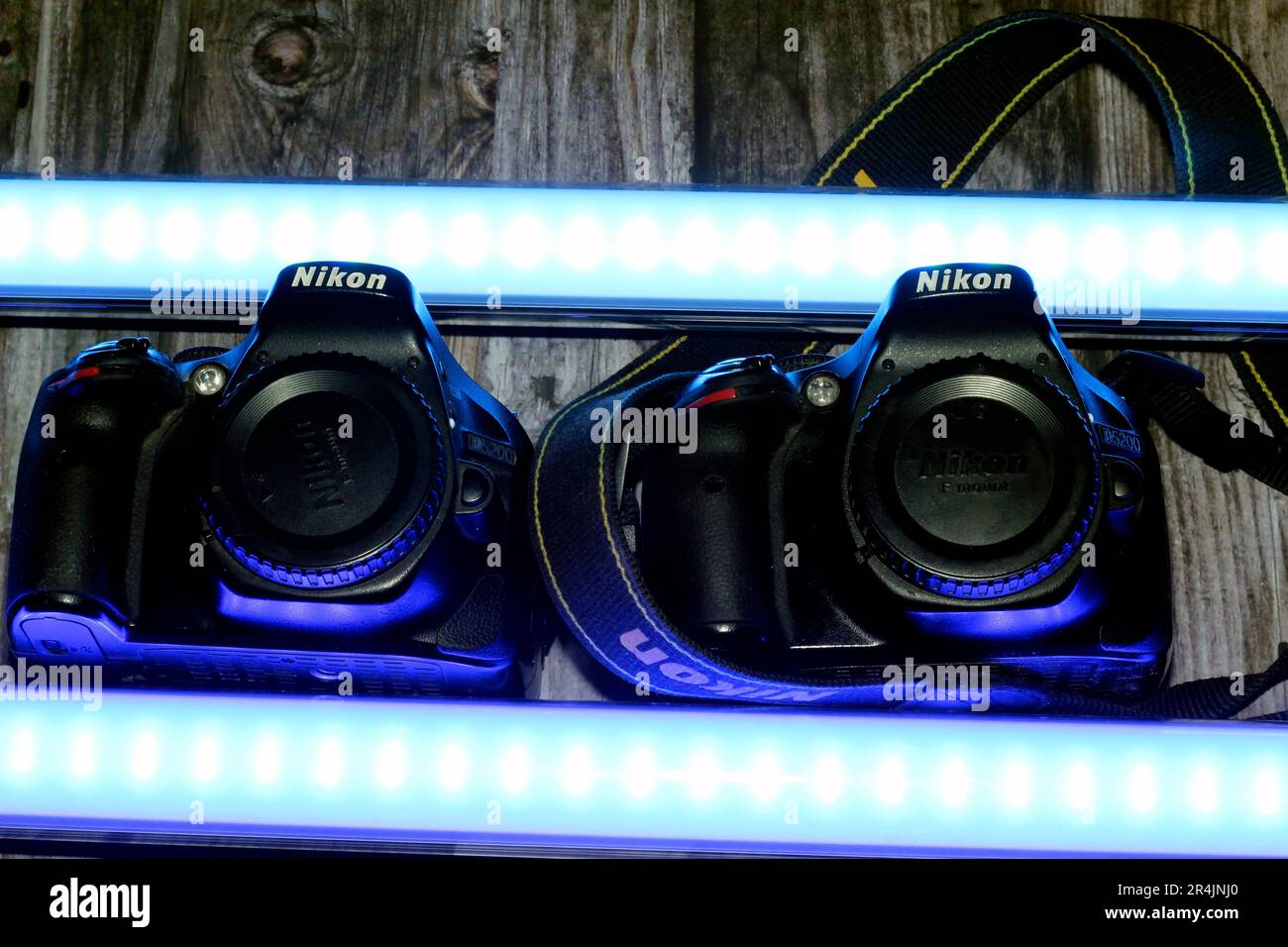 Cairo, Egypt, May 18 2023: Nikon DSLR photographic and video digital ...