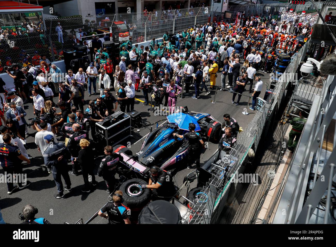 The starting grid during the Formula 1 Grand Prix de Monaco 2023, 6th ...