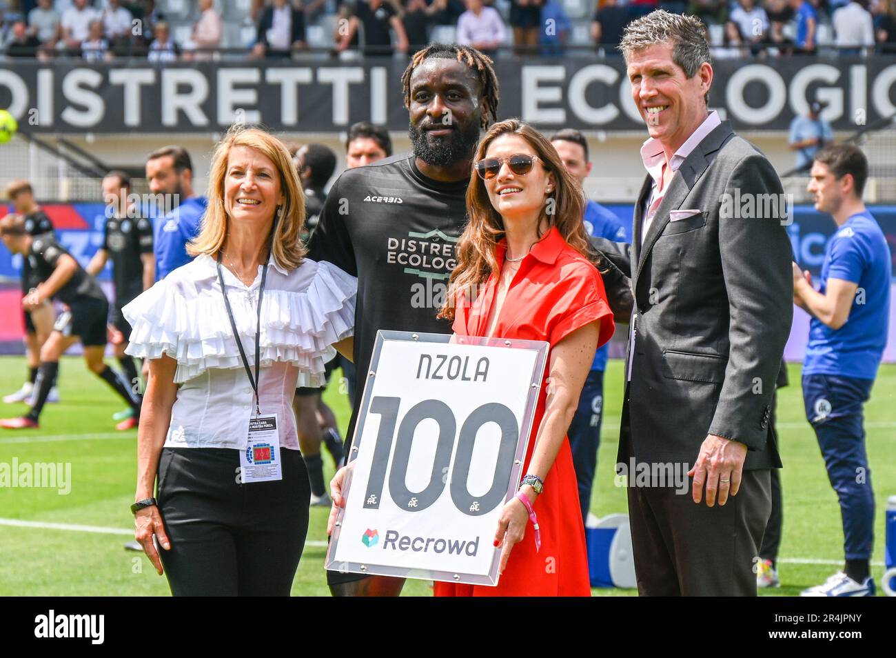 Alberto Picco stadium, La Spezia, Italy, May 27, 2023, Spezia's Owner ...