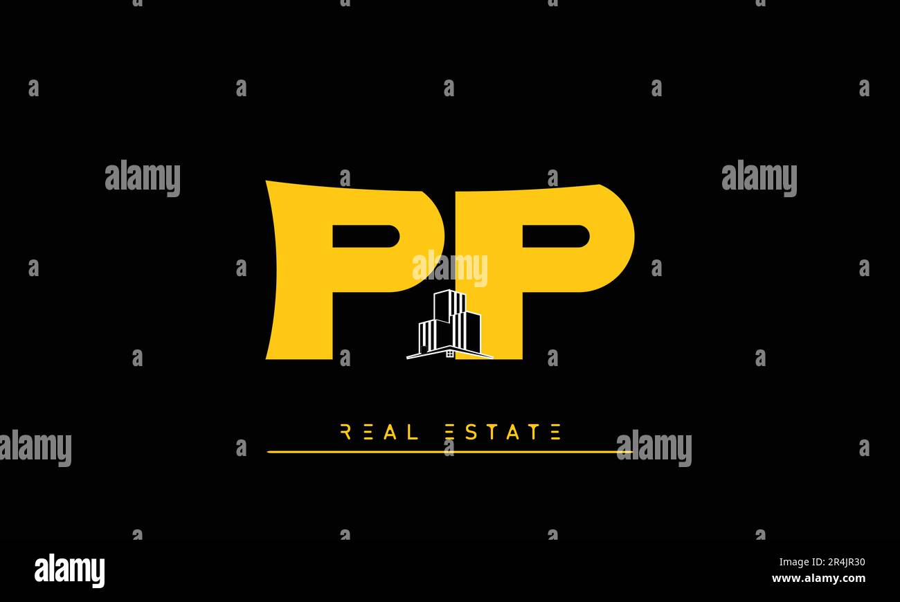 Pp real estate logo hi-res stock photography and images - Alamy