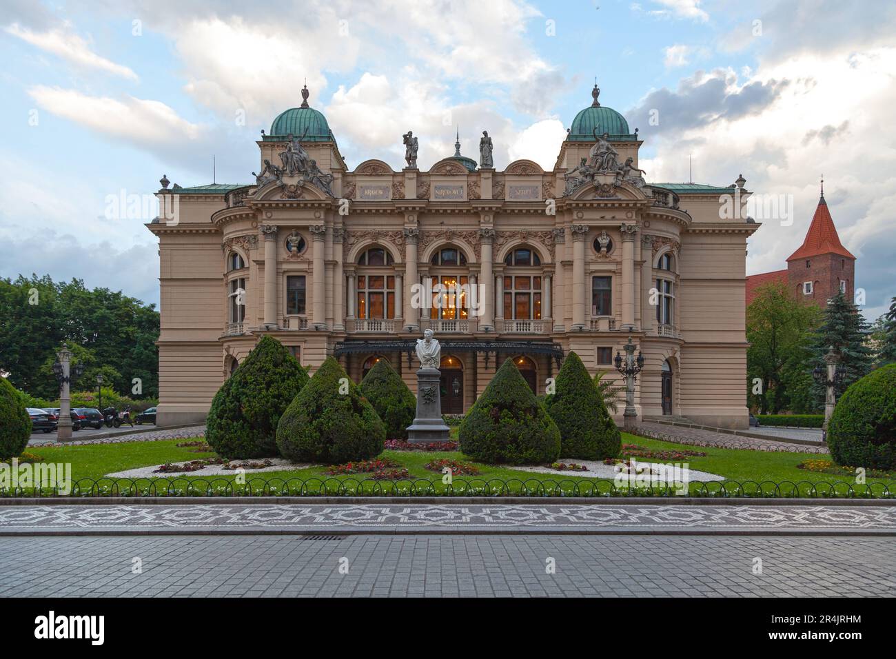 Krakow, Poland - June 06 2019: The Juliusz Słowacki Theatre (Polish ...