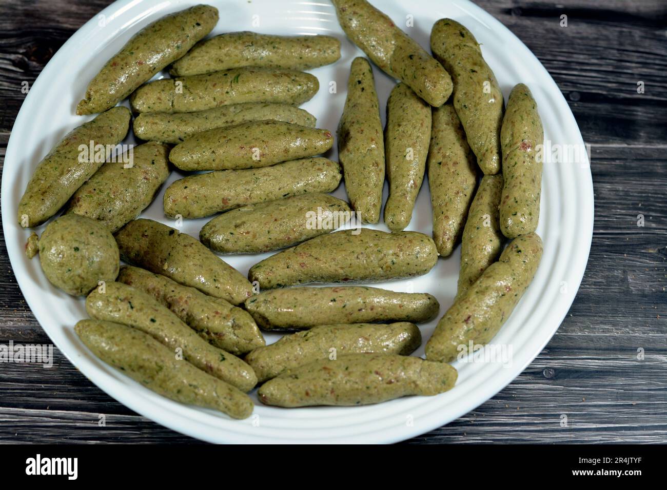 Rice kofta, a delicious and popular dish in Egypt, made with a ...