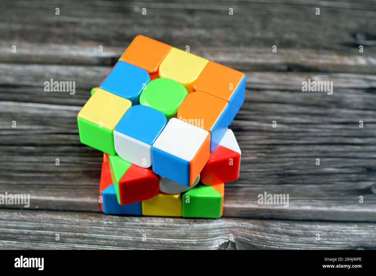 The Rubik's Cube, combination puzzle, speed magic puzzle cube, each of ...